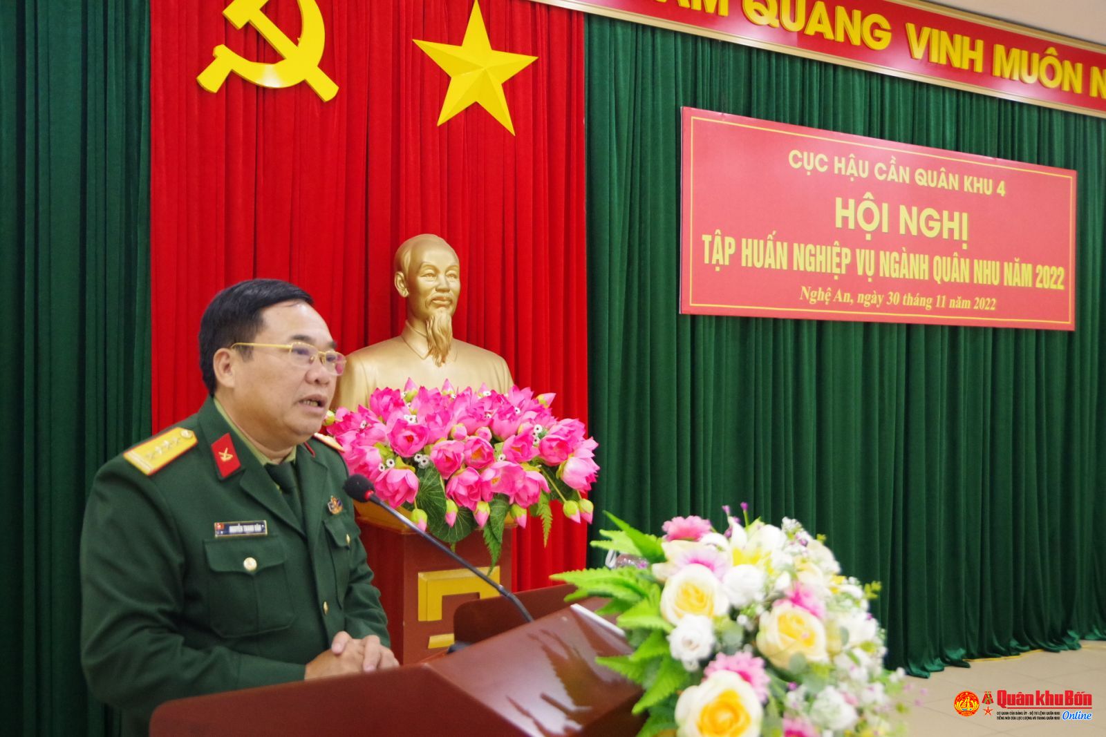 Tập huấn nghiệp vụ ngành Quân nhu năm 2022